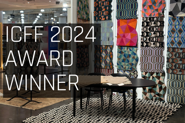 Apadana Receives the Inspire Award at ICFF 2024 for Best Carpet and Fl