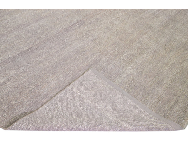 Modern Desert Wool & Silk Rug 12 X 15